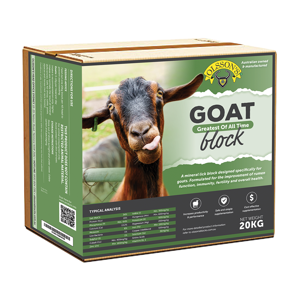 Olsson Goat Block 20kg.